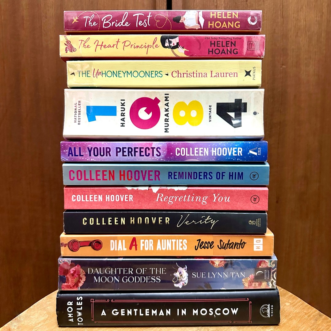 ORIGINAL Preloved English Fiction Books/Secondhand Novel Storybook ...