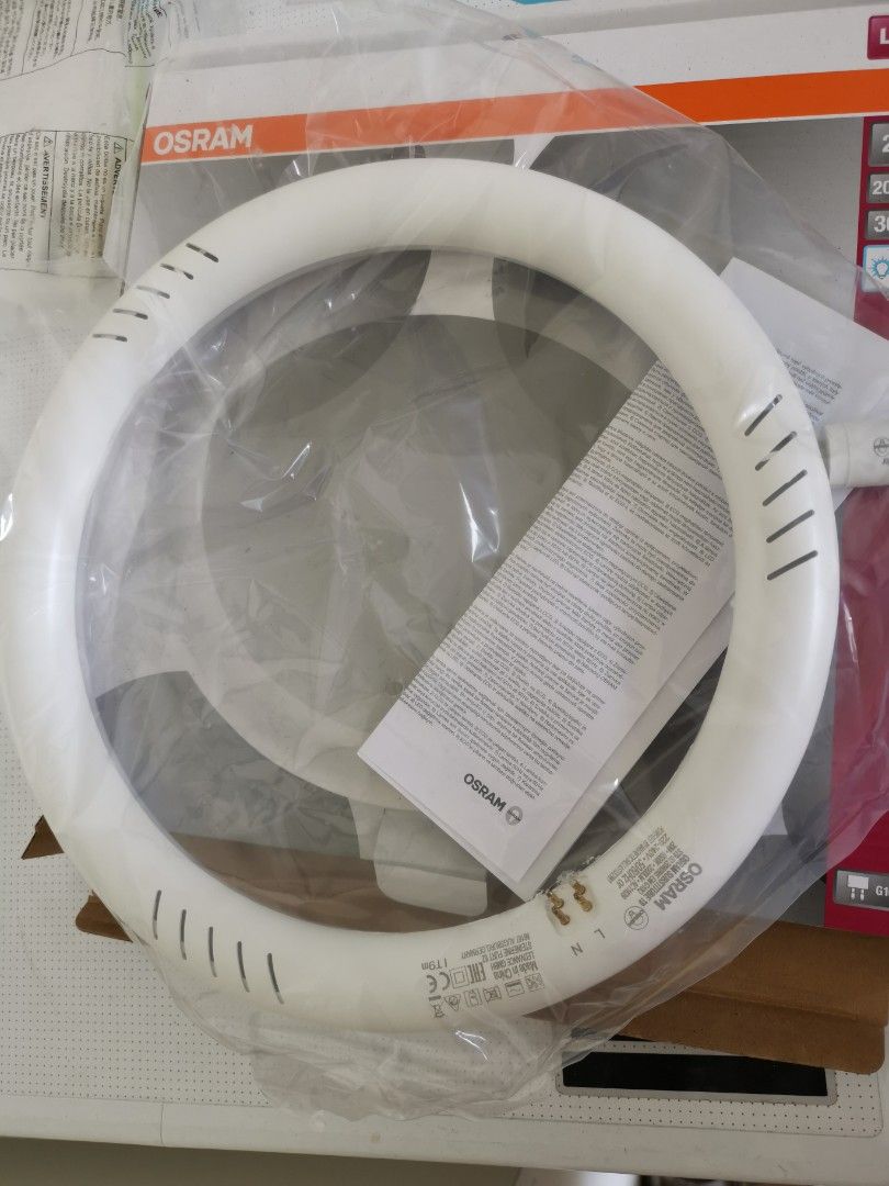 Osram circular led tube ( 20w cool daylight only), Furniture & Home ...