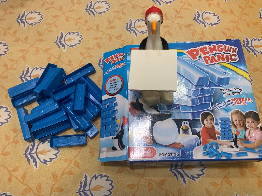 Penguin Panic Stacking Game, Hobbies & Toys, Toys & Games on Carousell