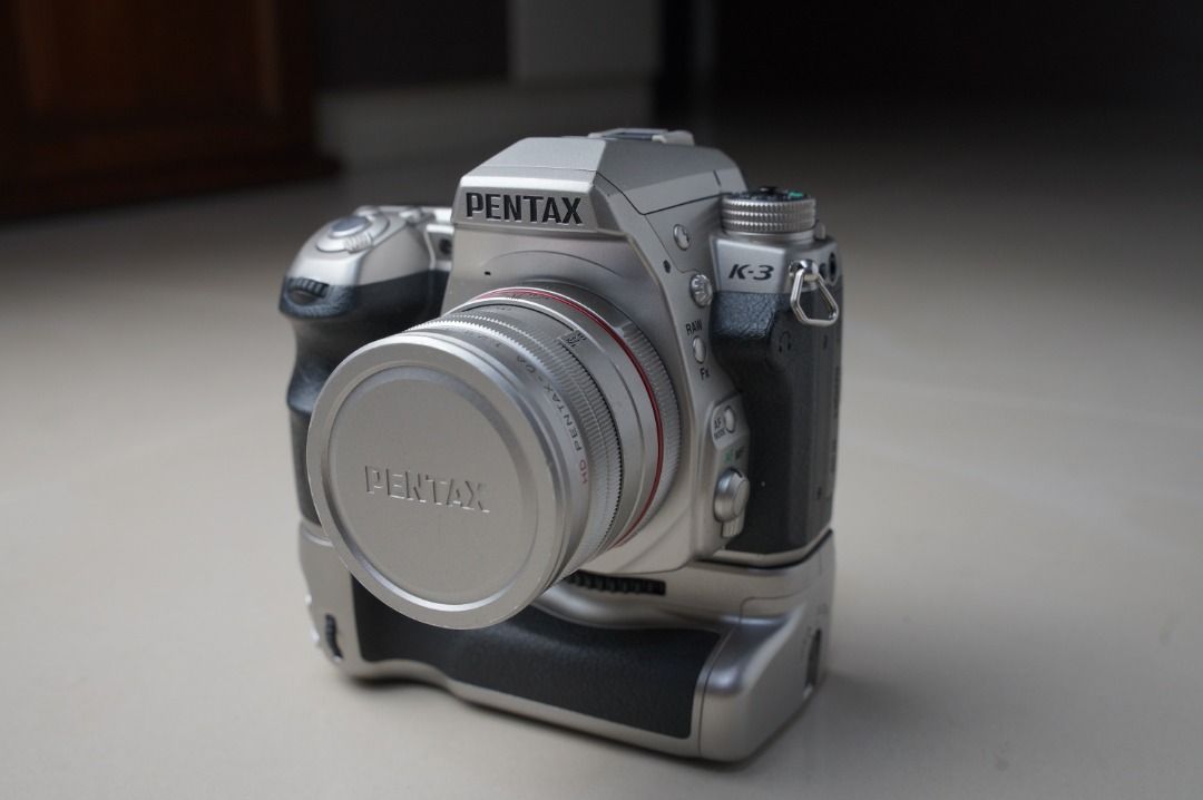 Pentax K3 Silver Limited Edition, Photography, Cameras on Carousell