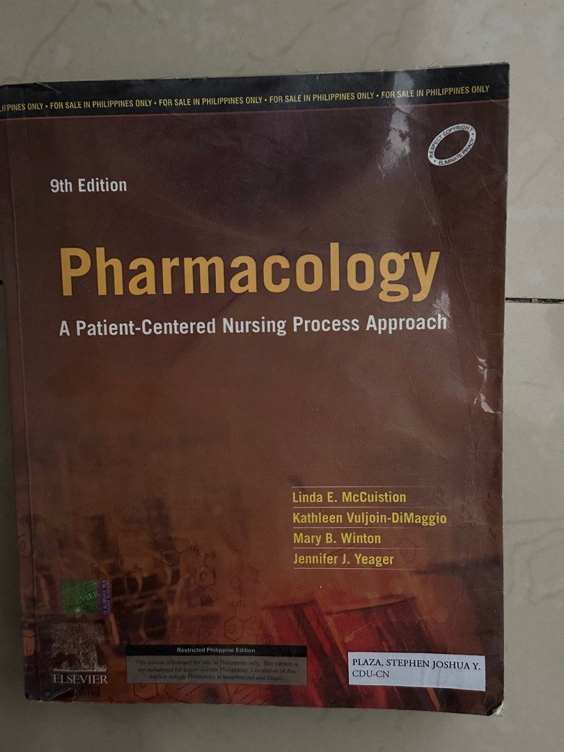 Pharmacology, Hobbies & Toys, Books & Magazines, Textbooks on Carousell
