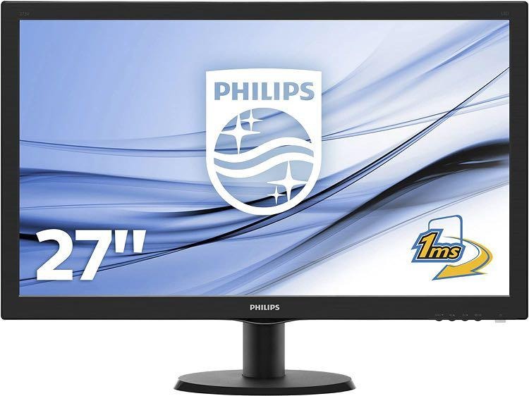 Philips 27 inch monitor (273V5L) with speakers, Computers & Tech, Parts ...