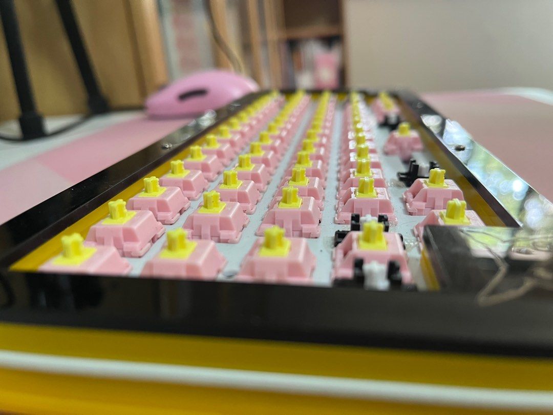 Pikachu60 Custom Acrylic Stack Keyboard, Computers & Tech, Parts ...