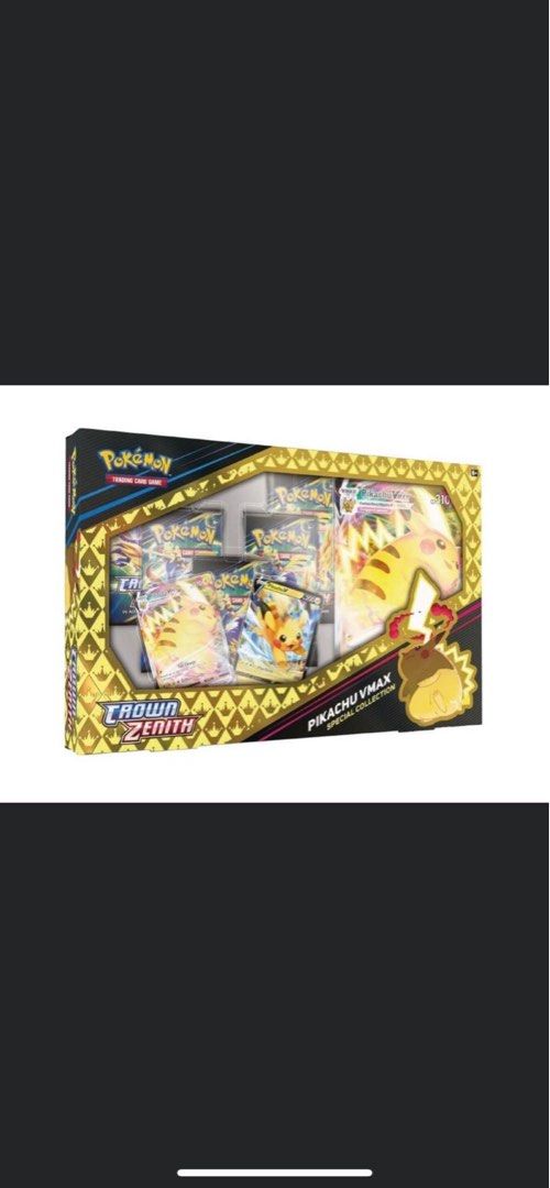 Pikachu Vmax Box, Hobbies & Toys, Toys & Games on Carousell