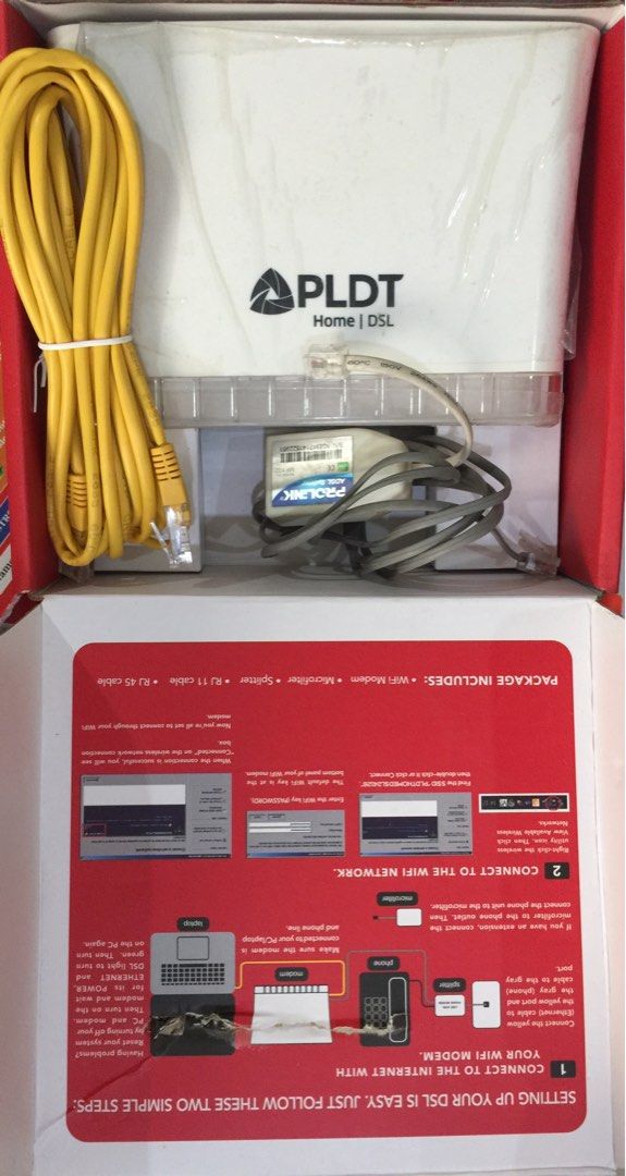 Pldt Wifi Modem Wireless Router In One Computers And Tech Parts And Accessories Networking On