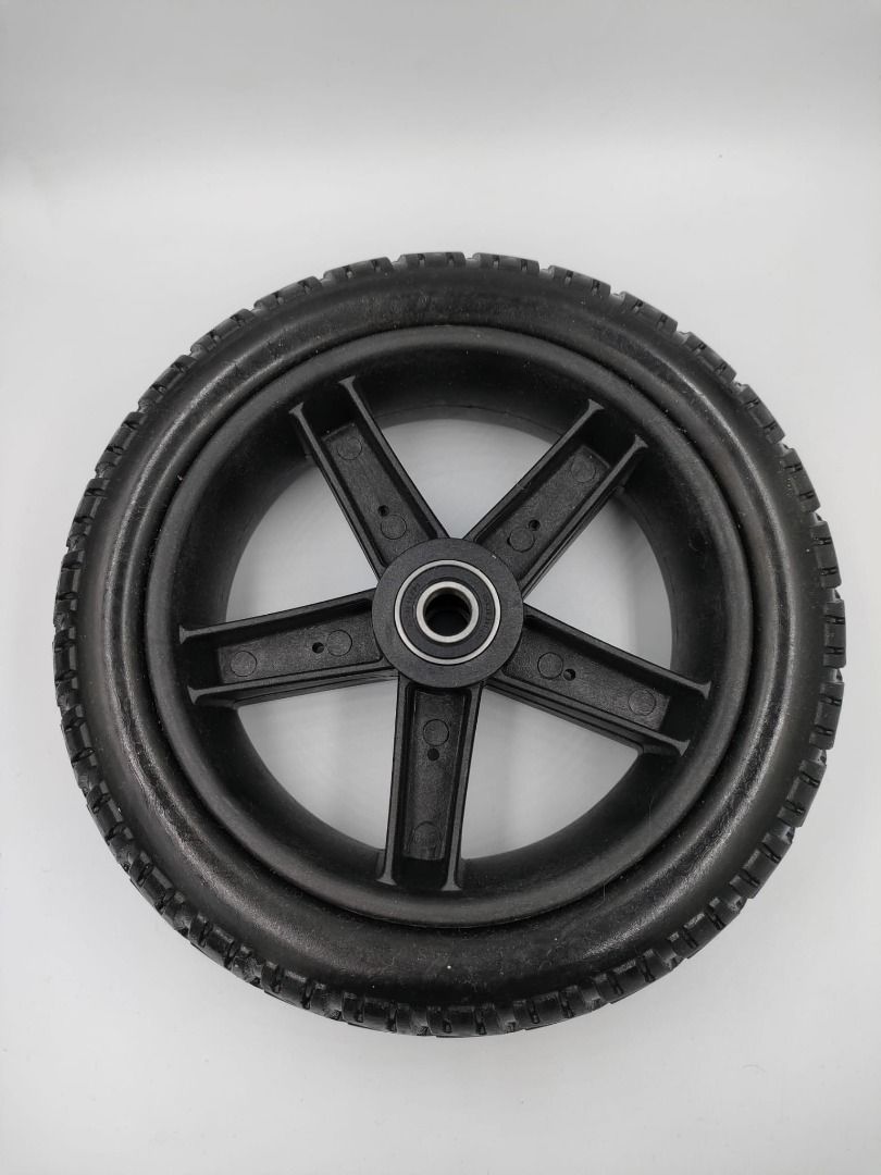 PMA Solid tyre with rim for four wheels PMA 220 X 65, Sports Equipment ...