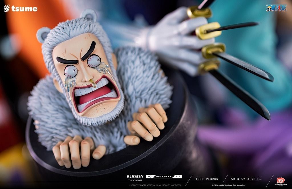 [PO] One Piece Buggy The Clown HQS Dioramax 1/4 Scale by Tsume Art ...