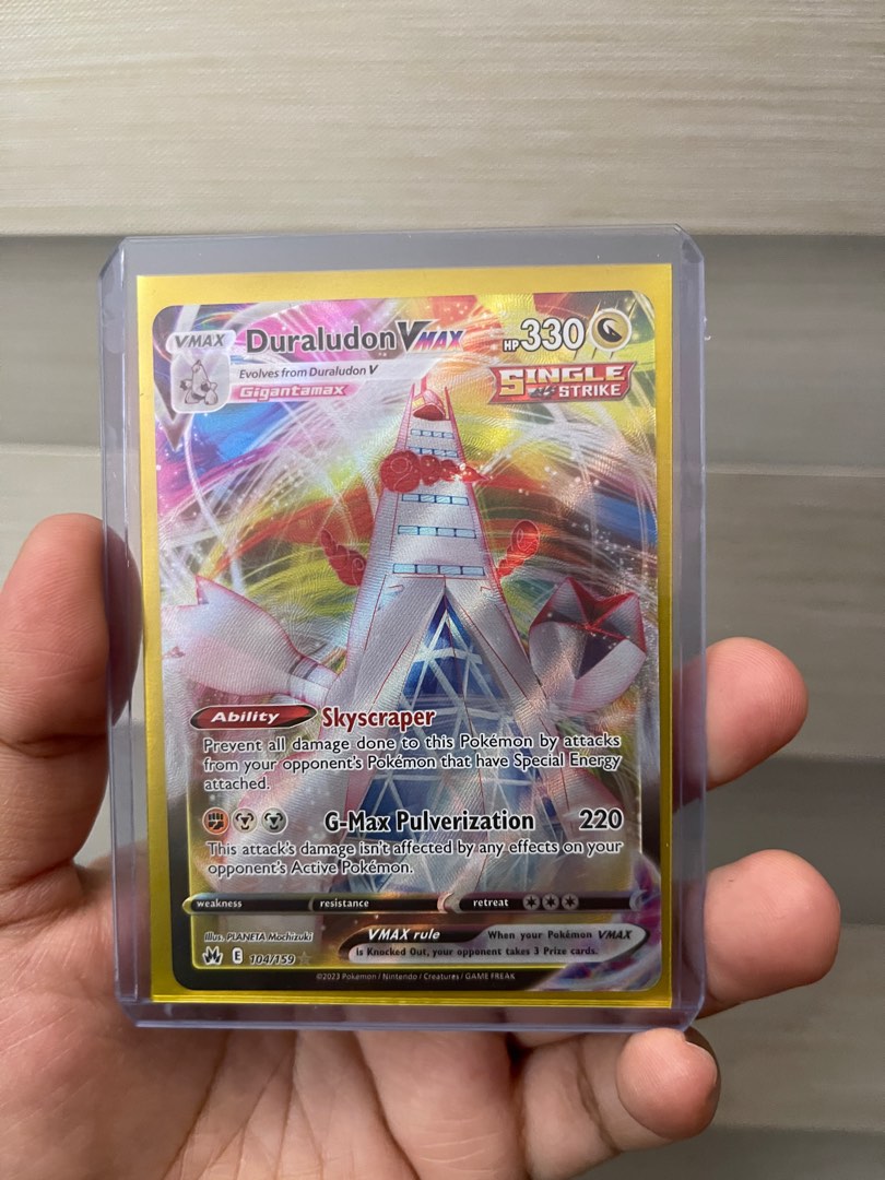 Pokemon Crown Zenith Duraludon Vmax, Hobbies & Toys, Toys & Games on ...
