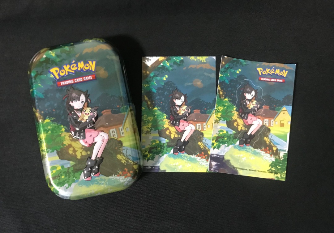 Pokemon TCG Marnie Crown Zenith Tin - Only Tin, Marnie Card & Marnie ...