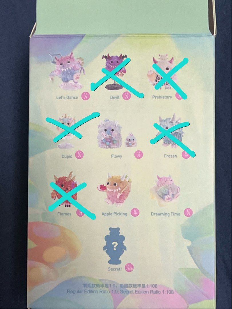 POPMART INSTINCTOY Monster Fluffy Joyful Life Series, Hobbies & Toys ...