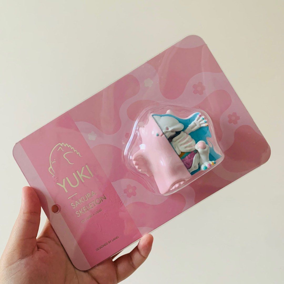 popmart limited edition sealed sakura skeleton yuki figurine (bnip ...