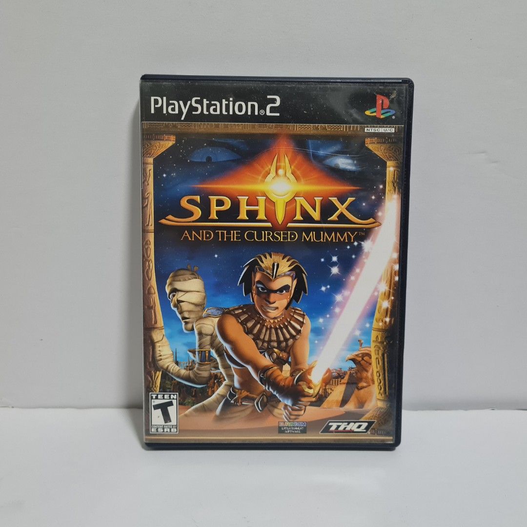 [Pre-Owned] PS2 Sphinx and the Cursed Mummy Game, Video Gaming, Video ...