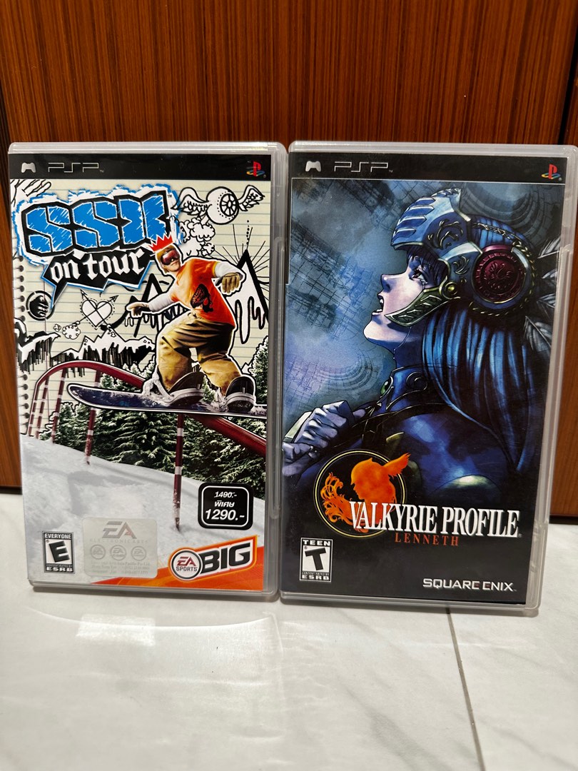 PSP Games SSX on tour / Valkyrie Profile Lenneth, Video Gaming, Video ...