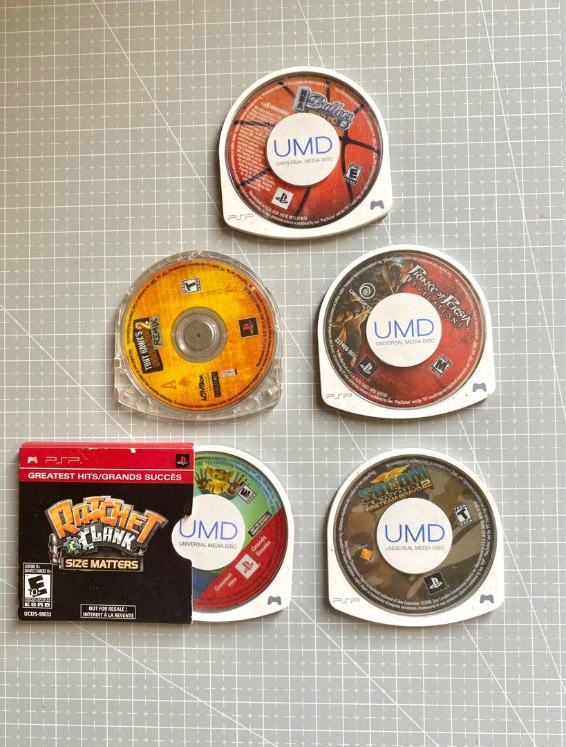 PSP UMD Games, Video Gaming, Video Games, PlayStation on Carousell