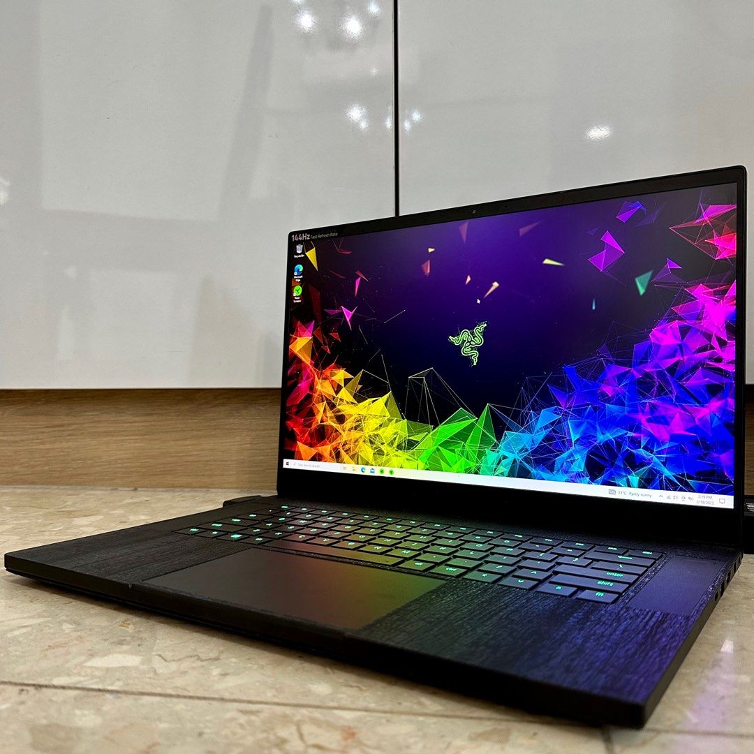 Razer Blade 15 Advanced 2018|144Hz FHD 15.6 Inch|GTX 1070 8GB|i7 8750H ...