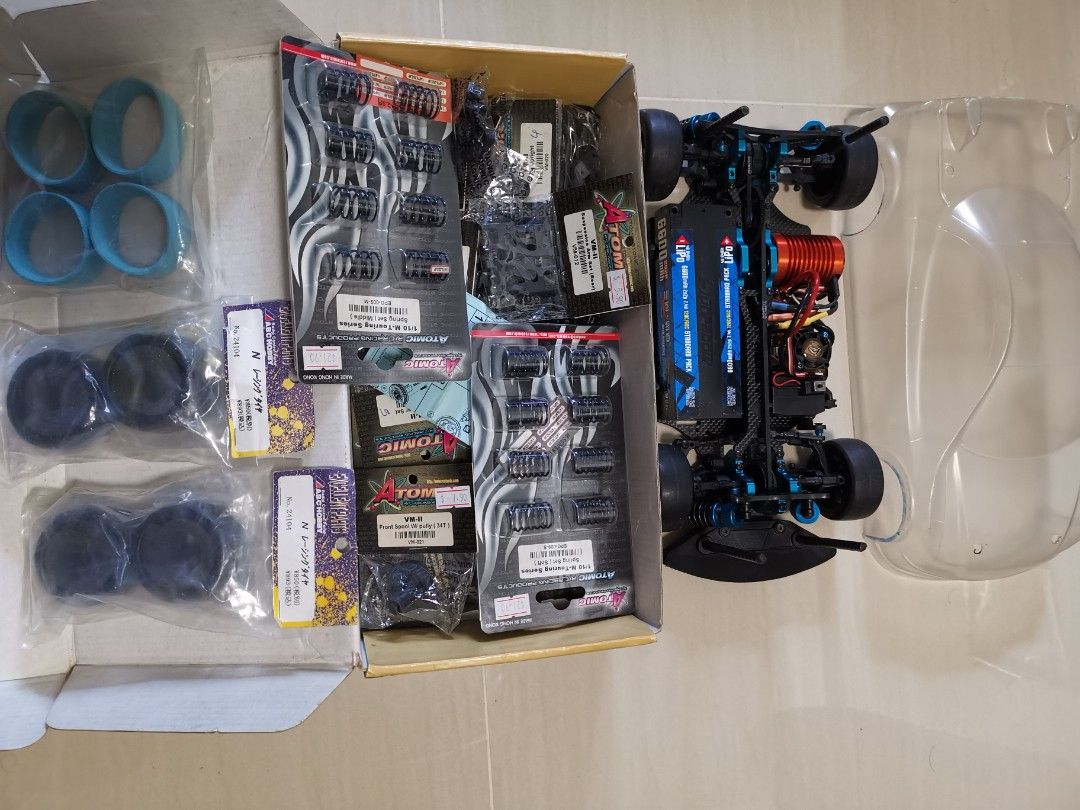Rc car VM II Atomic mini car, Hobbies & Toys, Toys & Games on Carousell