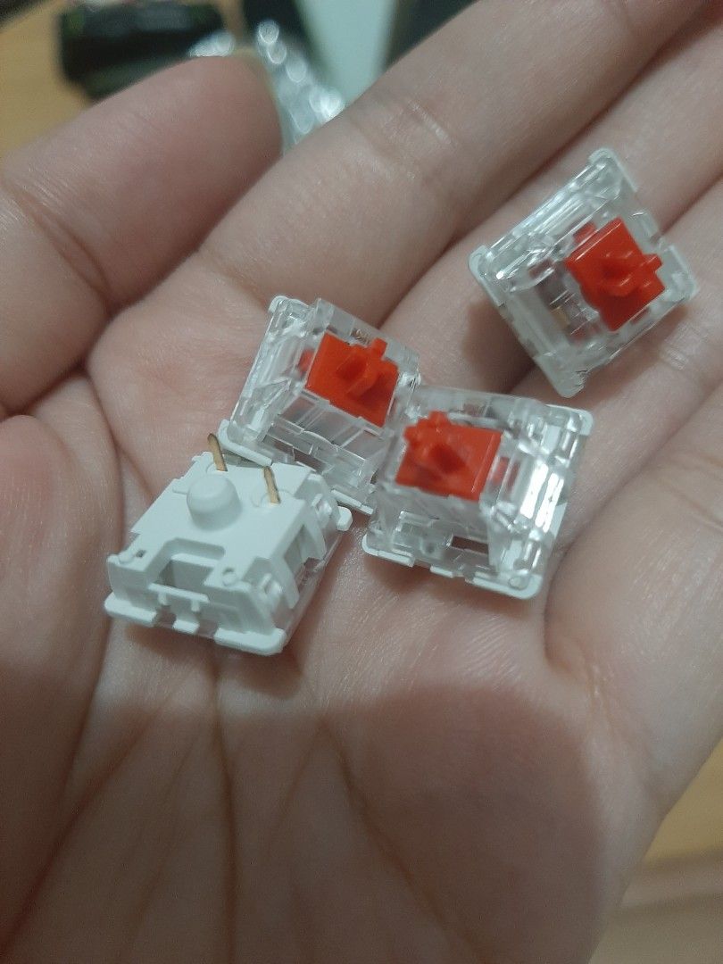 Red RK spare switches, Computers & Tech, Parts & Accessories, Computer ...