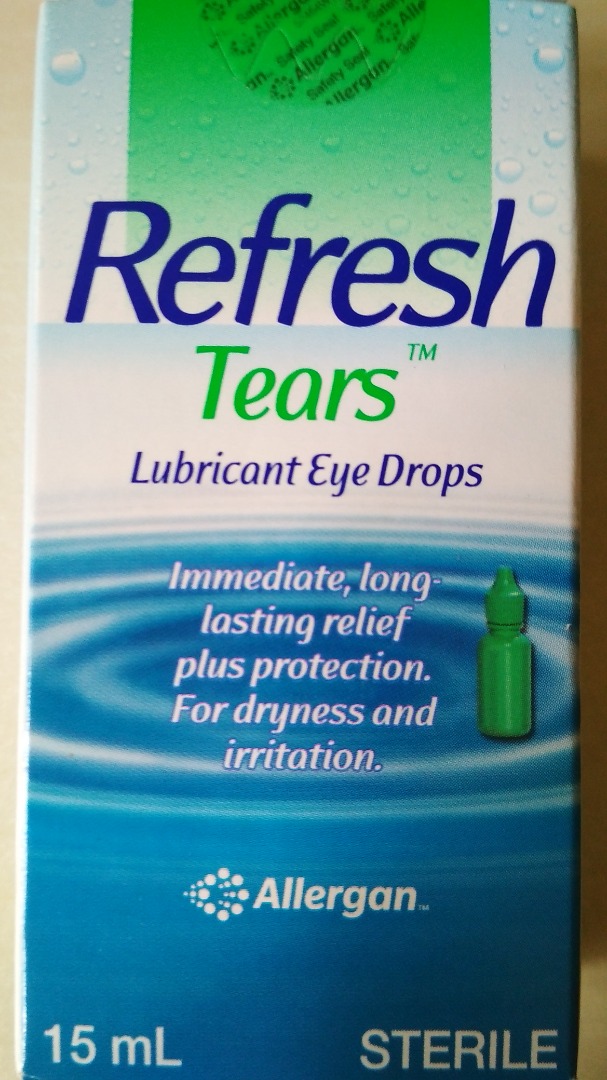 Refresh Tears Lubricant Eye Drops 15ml, Beauty & Personal Care, Vision ...