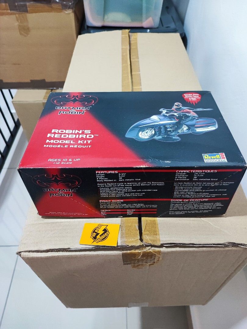 Revell Batman & Robin Robin's Redbird Model Kit, Hobbies & Toys, Toys ...