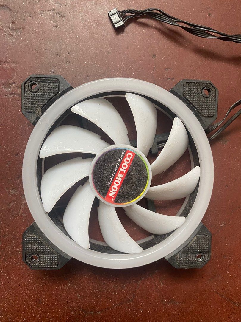 RGB LIGHT FAN, Computers & Tech, Parts & Accessories, Computer Parts on ...