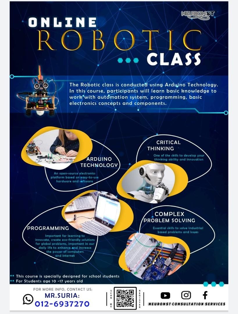 Robotic Class, Services, Tuition on Carousell