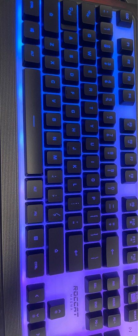 Roccat MAGMA gaming keyboard, Computers & Tech, Parts & Accessories ...