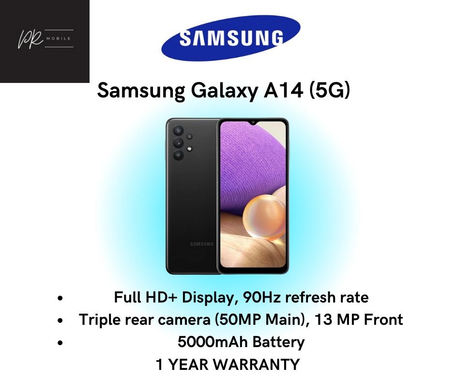 Samsung Galaxy A14 (5G) 6GB RAM 128GB ROM, Mobile Phones & Gadgets ...