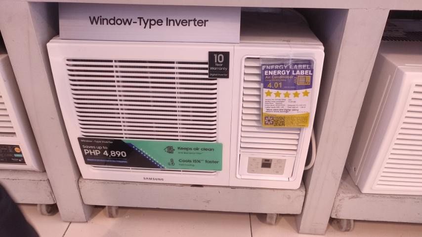 SAMSUNG WINDOW TYPE INVERTER AIRCON, TV & Home Appliances, Air ...