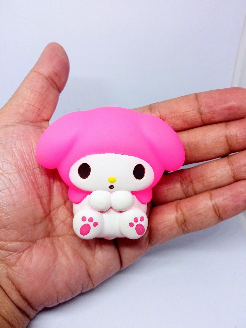 Sanrio Yawamochi My Melody Rubber Squishy Figure Gachapon, Hobbies ...