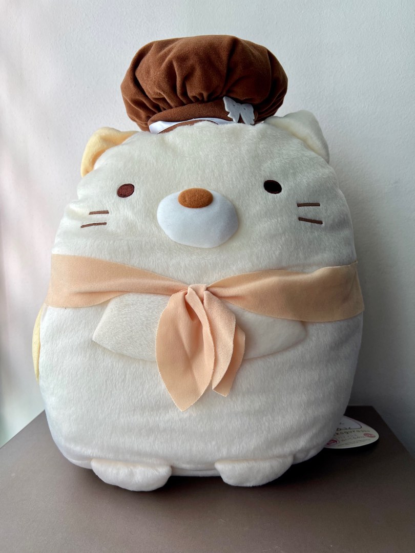 San-X Sumikkogurashi Neko chef Plush, Hobbies & Toys, Toys & Games on ...