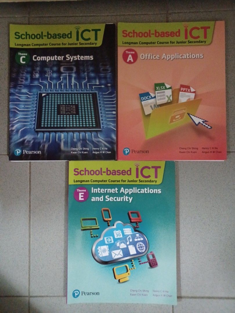 School-Based ICT Theme A,C,E, 興趣及遊戲, 書本 & 文具, 教科書 - Carousell