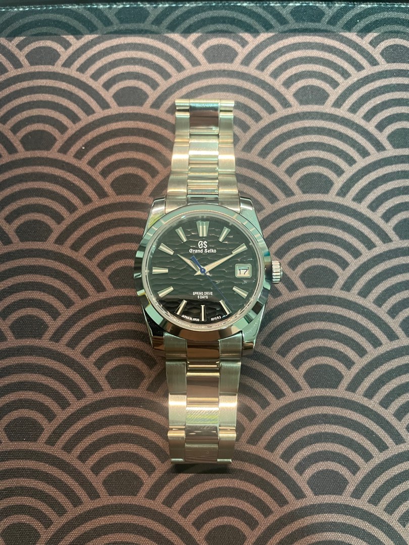 Seiko Custom Mod “Grand Seiko Omiwatari Black” 36mm case, Men's Fashion ...