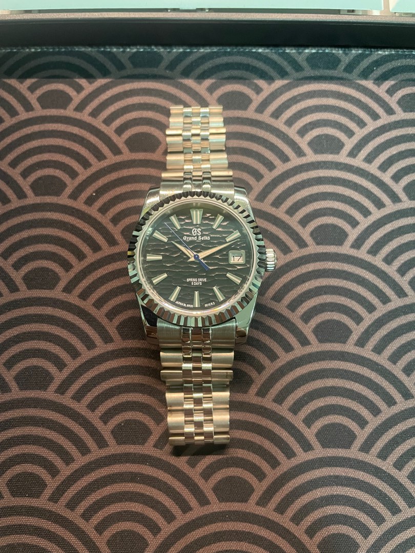 Seiko Custom Mod “Grand Seiko Omiwatari Black” 36mm case, Men's Fashion ...