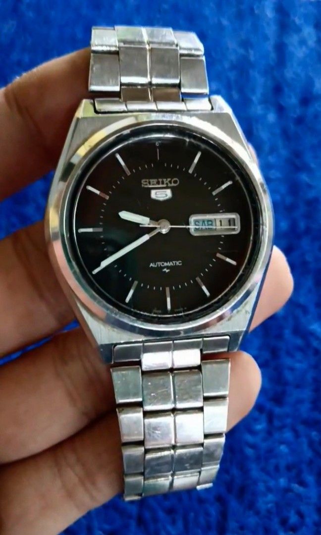 Seiko 5 Automatic Original, Fesyen Pria, Jam Tangan di Carousell