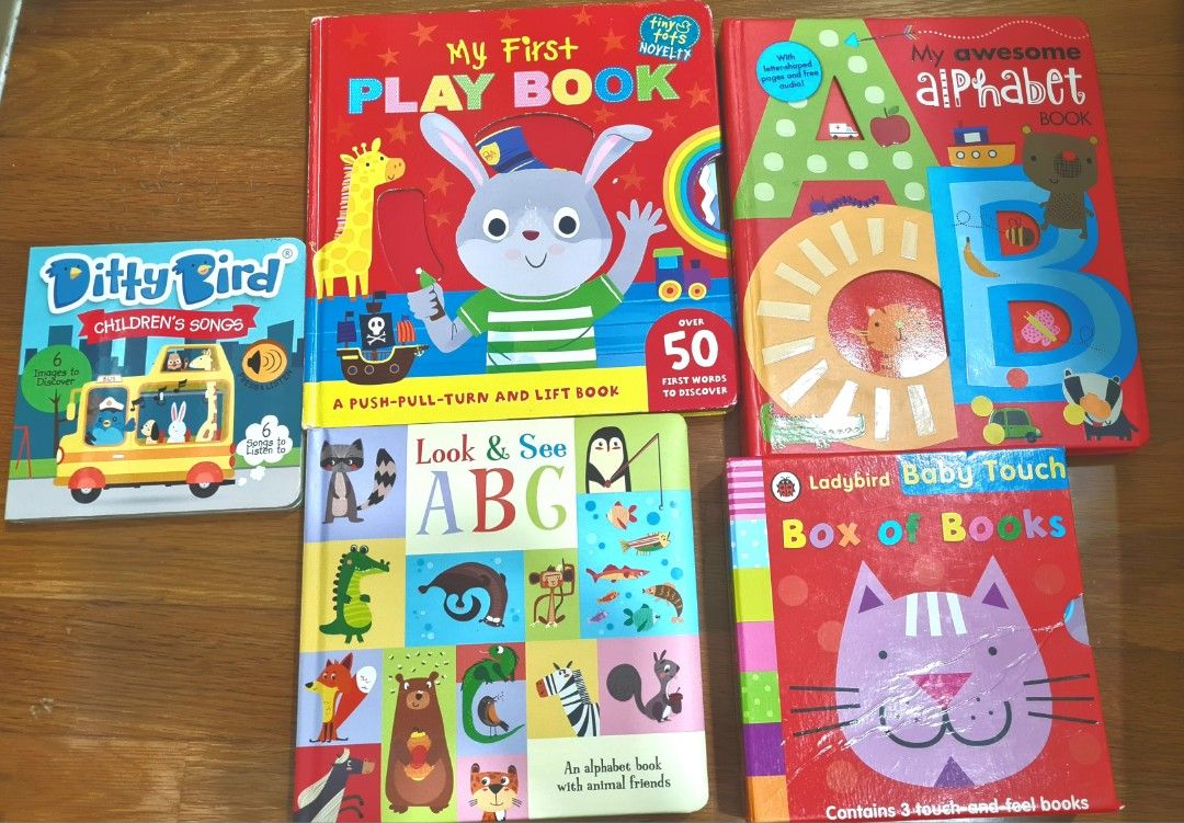Sensory books for kids (Baby Touch Ditty), Hobbies & Toys, Books ...