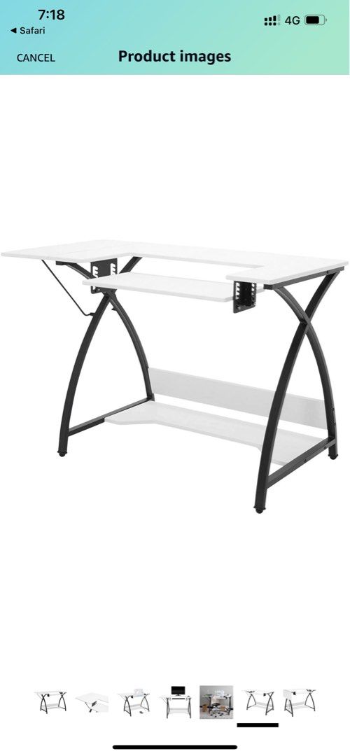 Sew Ready Comet Sewing Table Multipurpose/Sewing Desk Craft Table ...