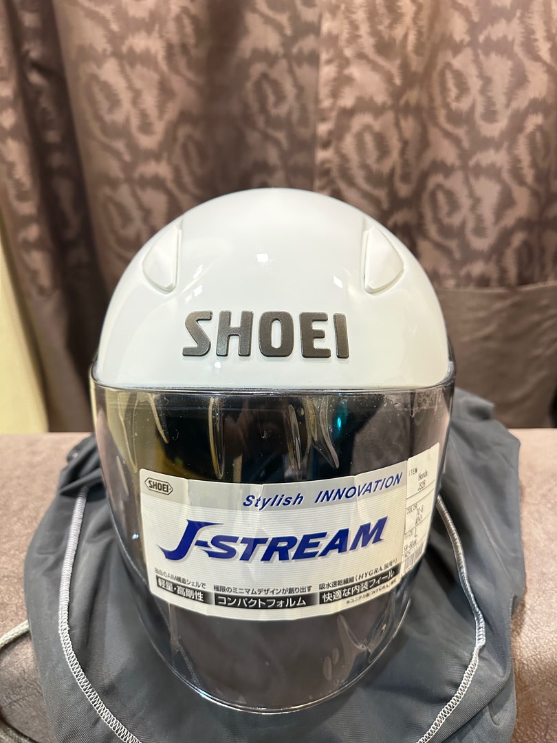 Shoei j stream Honda, Motorcycles, Motorcycle Apparel on Carousell