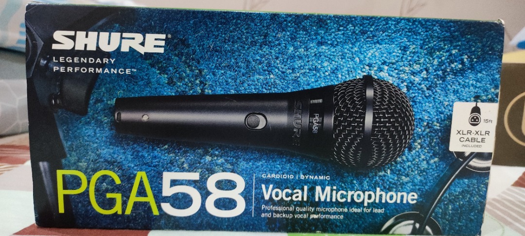 Shure PGA 58, Audio, Microphones on Carousell