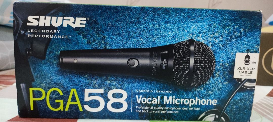 Shure PGA 58, Audio, Microphones on Carousell
