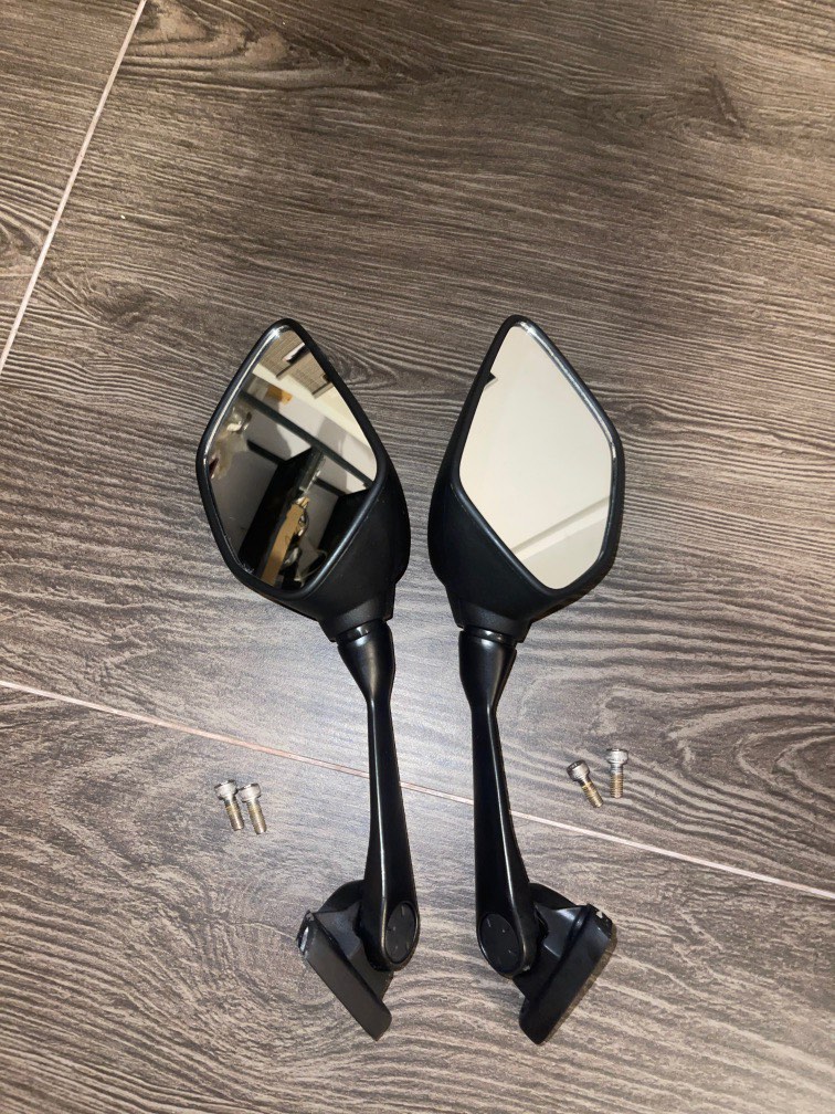 Side mirror (stock), Motorcycles, Motorcycle Accessories on Carousell