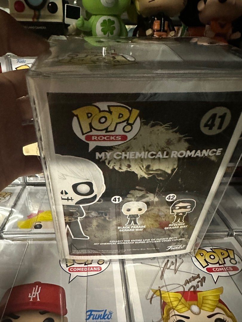 SKELETON GERARD WAY FUNKO POP, Hobbies & Toys, Toys & Games on Carousell