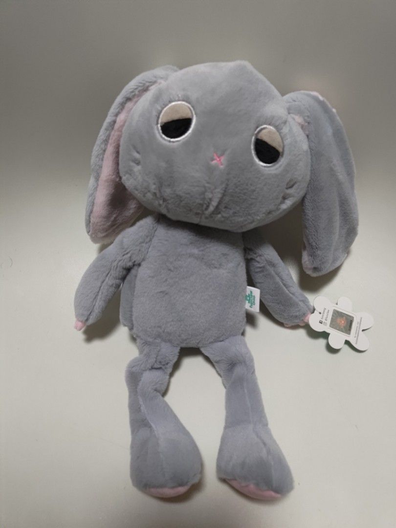 Sleepy bunny plush funclaw, Hobbies & Toys, Toys & Games on Carousell
