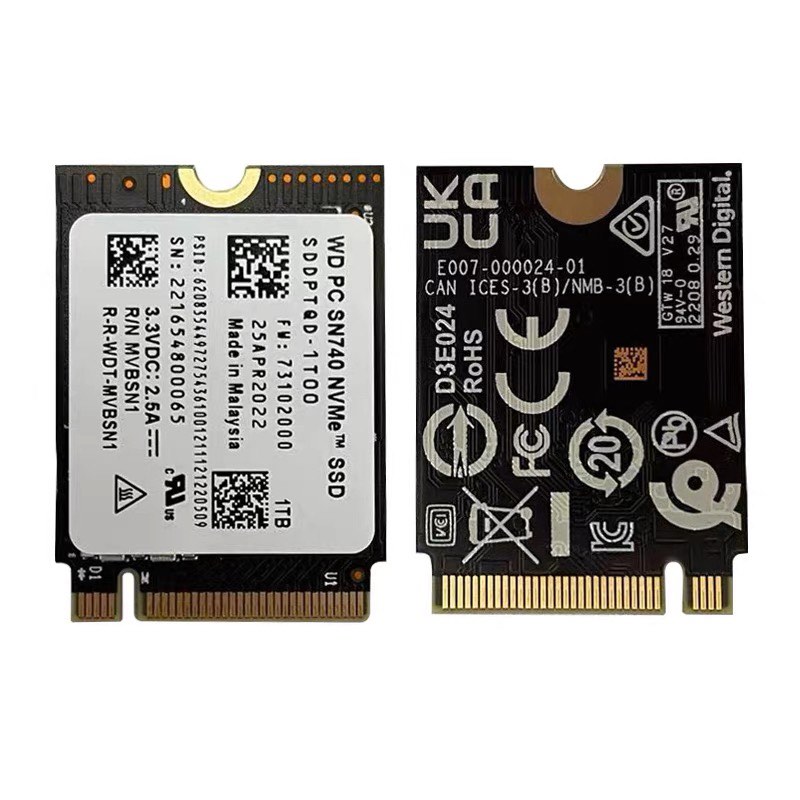 SN740 1T/2T NVME SSD 2230 For Steam Deck / ROG Ally, Computers & Tech ...