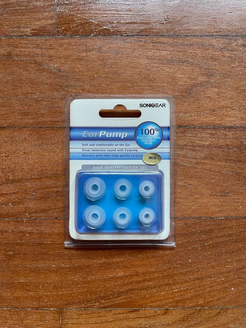 SonicGear EarPump Silicon Gel, Audio, Other Audio Equipment on Carousell