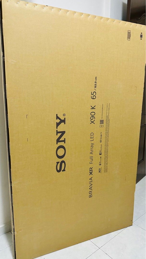 Sony 65" X90K | BRAVIA XR | Full Array LED | 4K Ultra HD , TV & Home Appliances, TV ...