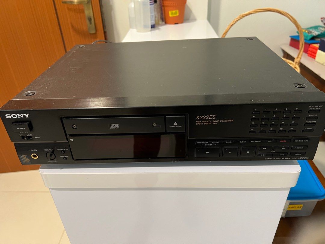 Sony CDP-X222ES CD player, Audio, Portable Music Players on Carousell