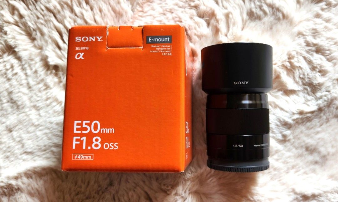 Sony E 50mm F1.8 OSS (SEL50F18) Camera Lens (still under warranty ...