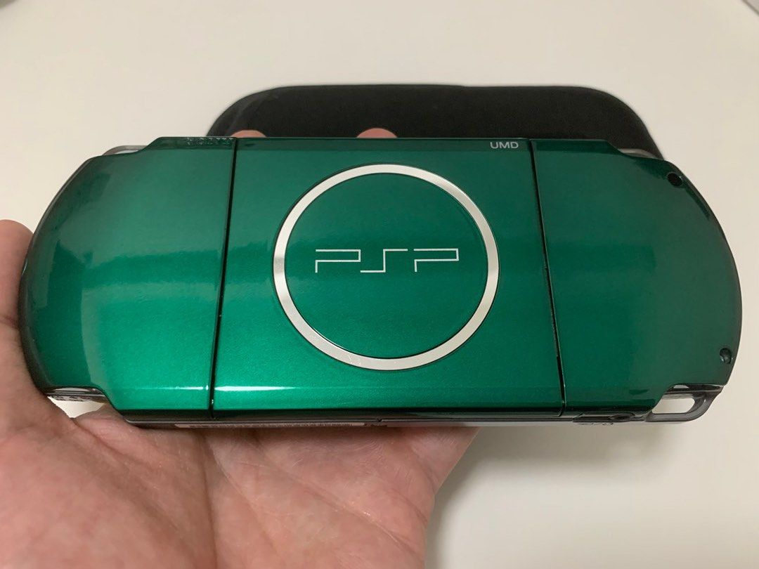 Sony PSP-3000 Green, Video Gaming, Video Game Consoles, PlayStation on ...
