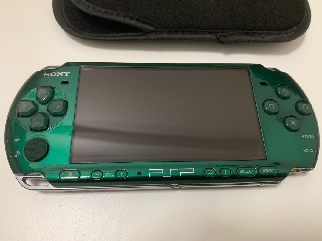 Sony PSP-3000 Green, Video Gaming, Video Game Consoles, PlayStation on ...