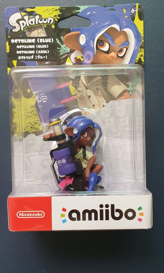 Splatoon 3 amiibo /Nintendo switch/ Octoling(blue), Hobbies & Toys, Toys & Games on Carousell